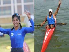 PM Modi interacts with Rasmita Sahoo, Moshin Ali from Khelo India Water ...