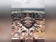 Shree Ram Janmabhoomi Temple construction completed ahead of "Dhavj ...