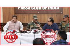 Indian Army debunks viral press conference video, calls it bid to ...