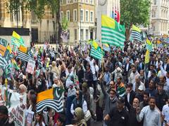 Thousands of British Kashmiris protest outside UK Parliament over ...