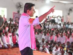 KTR accuses Telangana Congress govt of grabbing assigned lands of ...