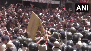 Sanjauli Mosque Row: As protests intensify, police use water canons ...