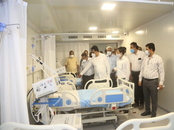 India's first-ever COVID Modular ICU Unit start functioning in 10 days ...
