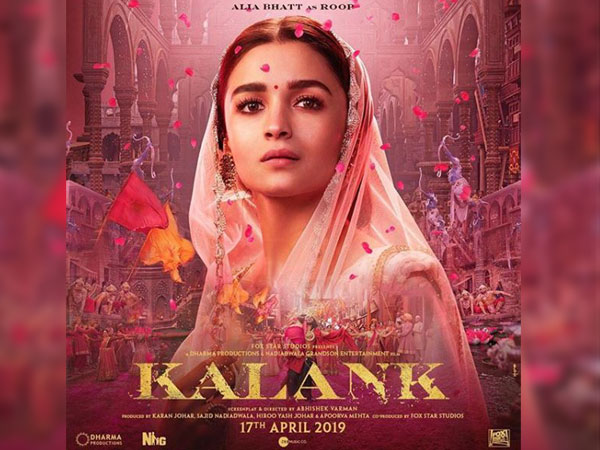Alia Bhatt shares a still from first song of 'Kalank'