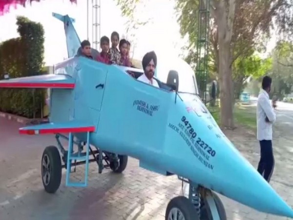 Bathinda's latest attraction 'Punjab Rafale' that runs at 20 kmph on roads
