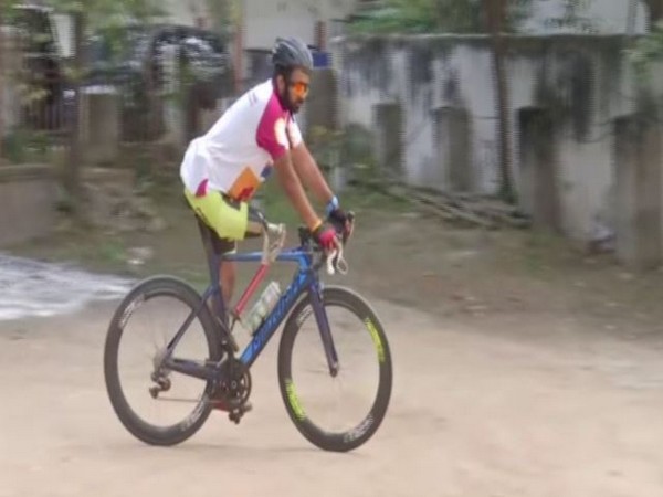 Infinity Ride 2020: Para cyclist Aditya Mehta reaches Hyderabad