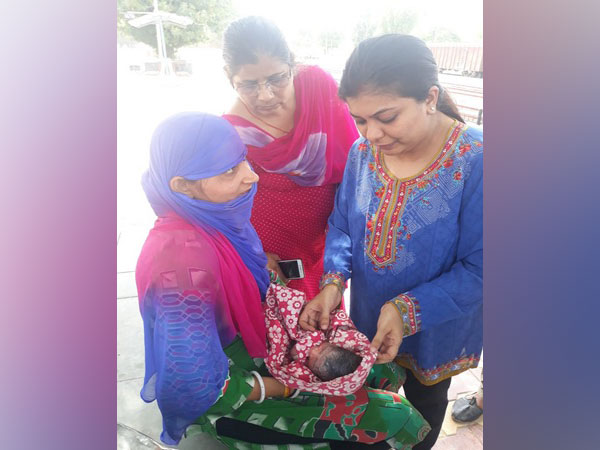 Child born in a train at Sriganganagar