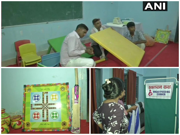 Bihar gets polling booth with creche, breastfeeding room