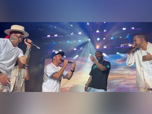 Rapper Drake makes surprise entry at 'Backstreet Boys' concert in Toronto
