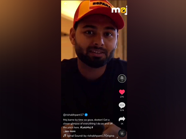 Indian cricket sensation Rishabh Pant spices up Swipe-Up moment for the ...