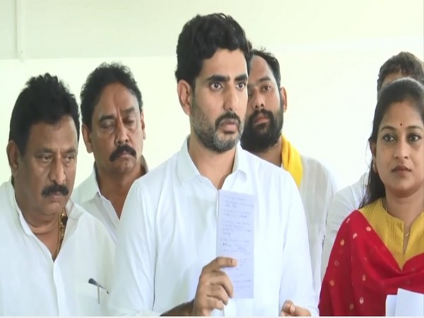 Andhra police books Nara Lokesh, other TDP leaders for attacking police reserve inspector at ...