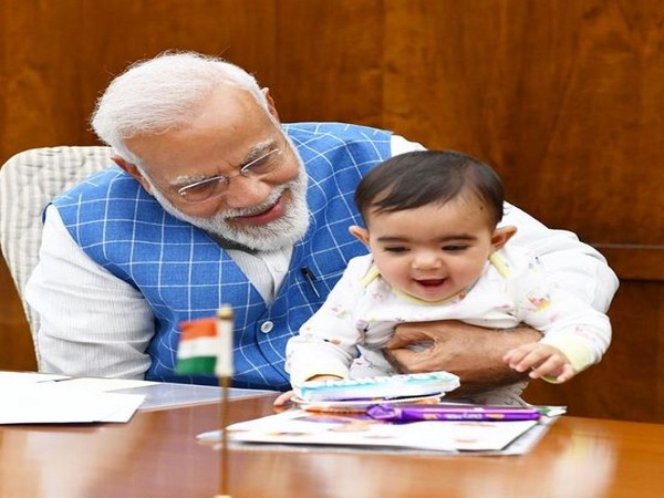 PM Modi hosts a 'special guest' in Parliament