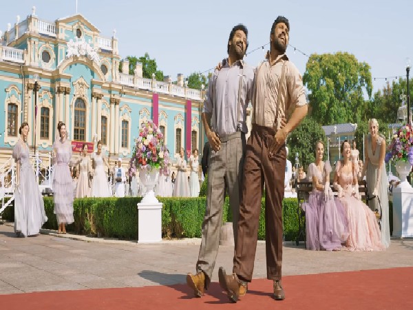 RRR mass anthem 'Nacho Nacho' featuring Jr NTR, Ram Charan out