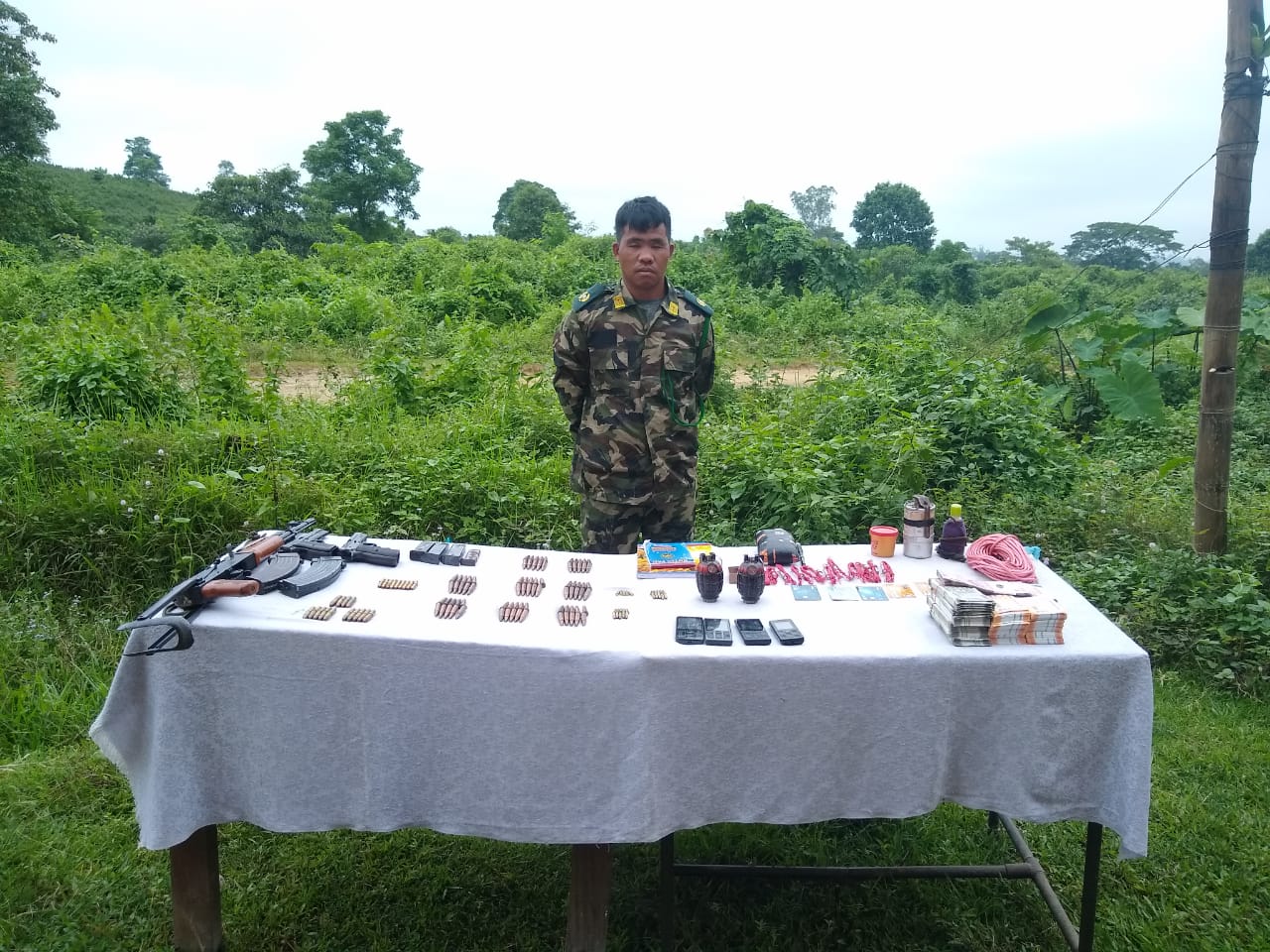 Security forces apprehend NSCN (IM) area commander in Assam