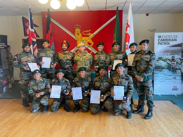 Indian Army team wins gold medal in exercise Cambrian Patrol in UK