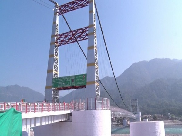 CM inaugurates three-lane pedestrian bridge on river Ganga in Tehri Garhwal