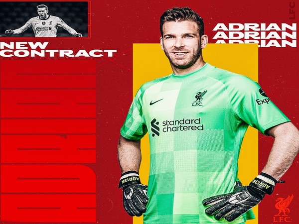Liverpool goalkeeper Adrian signs contract extension with club