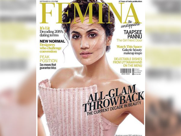 Taapsee Pannu channels Greek goddess look as Femina cover girl