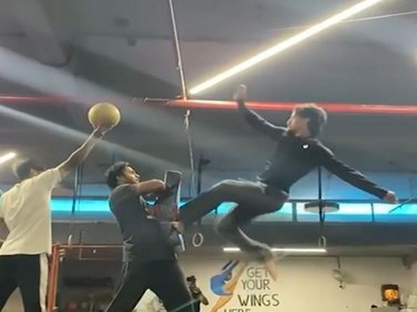 Tiger Shroff nails flying kick in latest post, says 'Cos I miss playing'