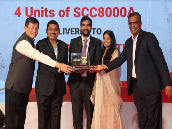 Sany Bharat delivers 4 units of SCC8000A - India's Largest Crawler ...