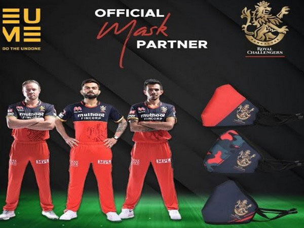 EUME teams up with Royal Challengers Bangalore (RCB) as official mask ...
