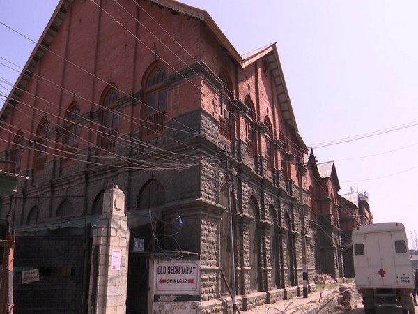 Restoration of secretariat building underway in Srinagar