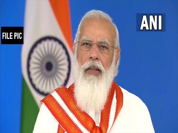 PM Modi changes Twitter profile picture to mark 100 cr COVID-19 ...